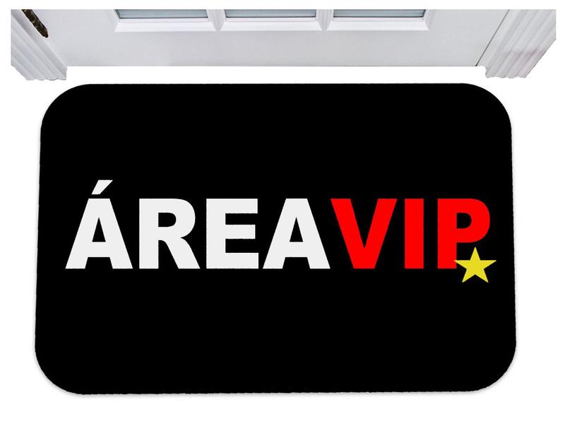 Capacho área vip tapete para entrada 40x60 - Super Presentez - Capacho ...