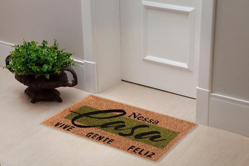 Capacho Fibra de coco natural Corttex 30x60 - Capacho / Tapete de ...