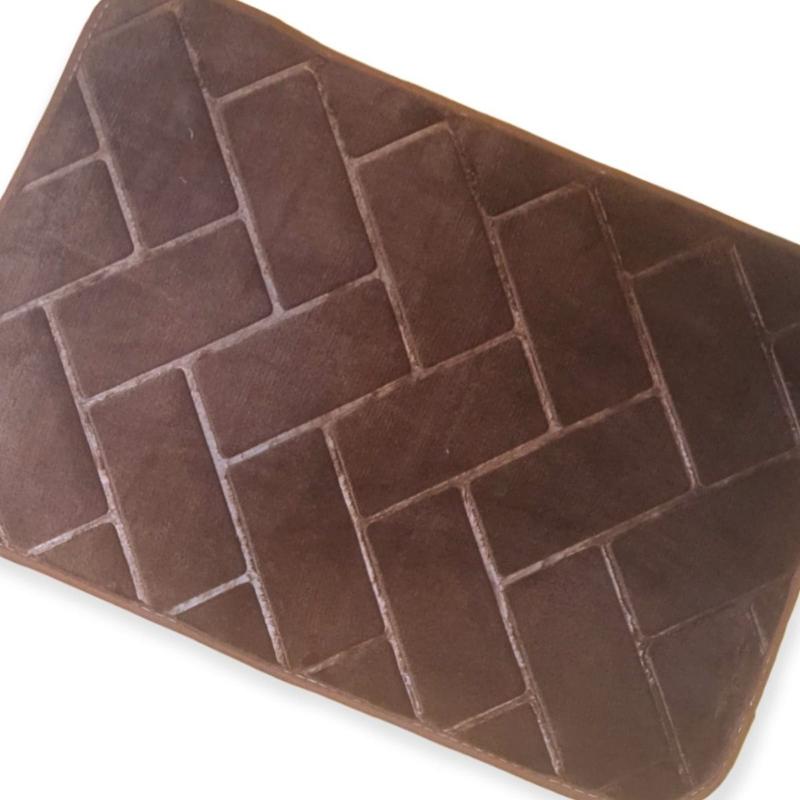 Capacho Tapete Para Banheiro Porta Cozinha Sala Quintal Decoração Macio ...