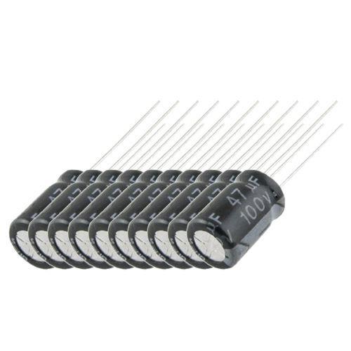 Capacitor 47 X 100v Bipolar Pct C/ 10 Pçs - GC - Capacitor - Magazine Luiza
