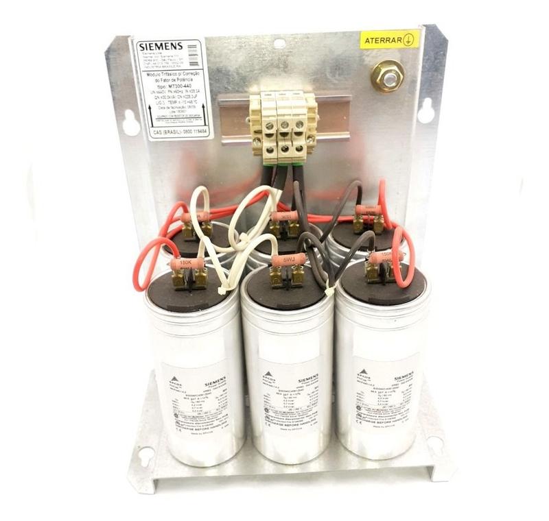 Capacitor Célula Trifásico 30,0 KVAR 380V Siemens MT300380 - Capacitor ...