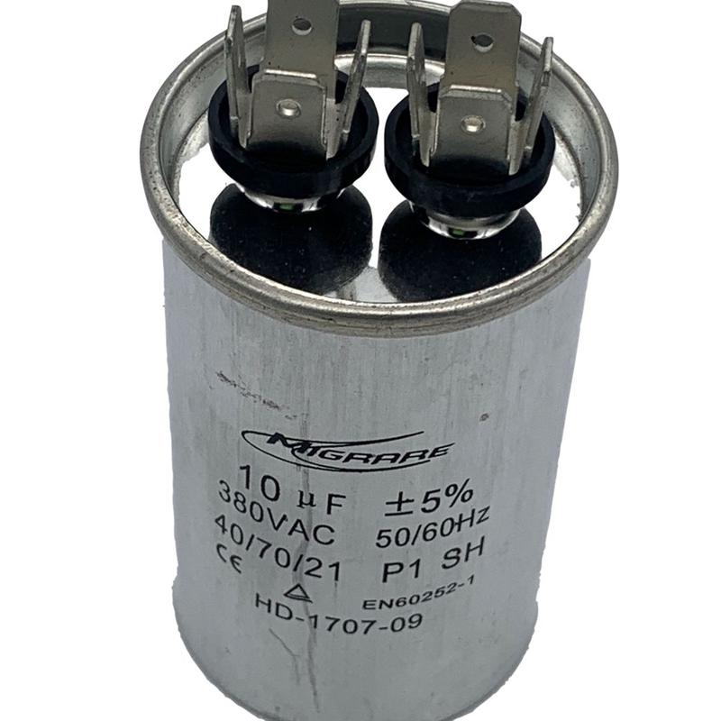 Capacitor De 10 Uf 380vac Ar Condicicionado - MIGRARE - Capacitor ...