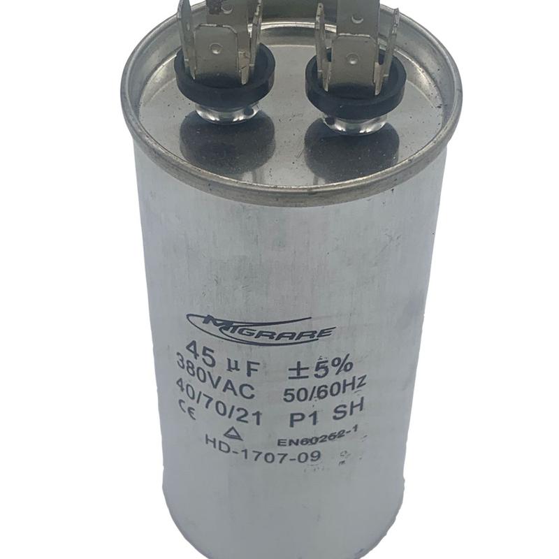 Capacitor De 45 Uf 380vac Ar Condicicionado - MIGRARE - Capacitor - Magazine Luiza