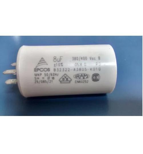 Capacitor De Motor Permanente 8uf X 380/400vac Epcos - TK - Capacitor ...