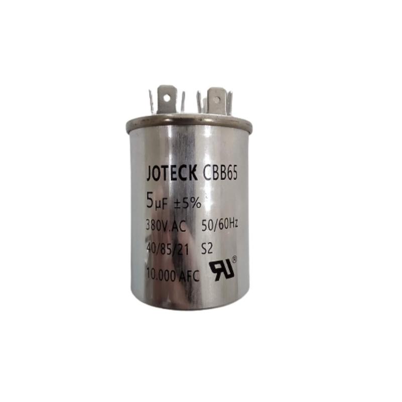 Capacitor de Partida Simples Motor Ar Condicionado 5uF 380V - Joteck - Capacitor - Magazine Luiza