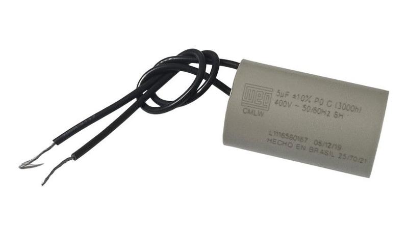 Capacitor Permanente 5uf 400v Original Weg Ventilador Tron - Capacitor ...