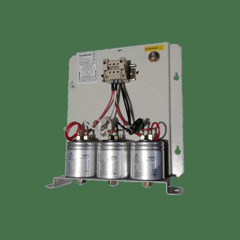 Capacitor Trifasico 12,5kvar 380v Mt125-380 C/ 3 Celulas Montadas ...