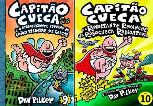 Capitão Cueca Do Volumes 9 E 10 - Dav Pilkey - Livros de Literatura ...
