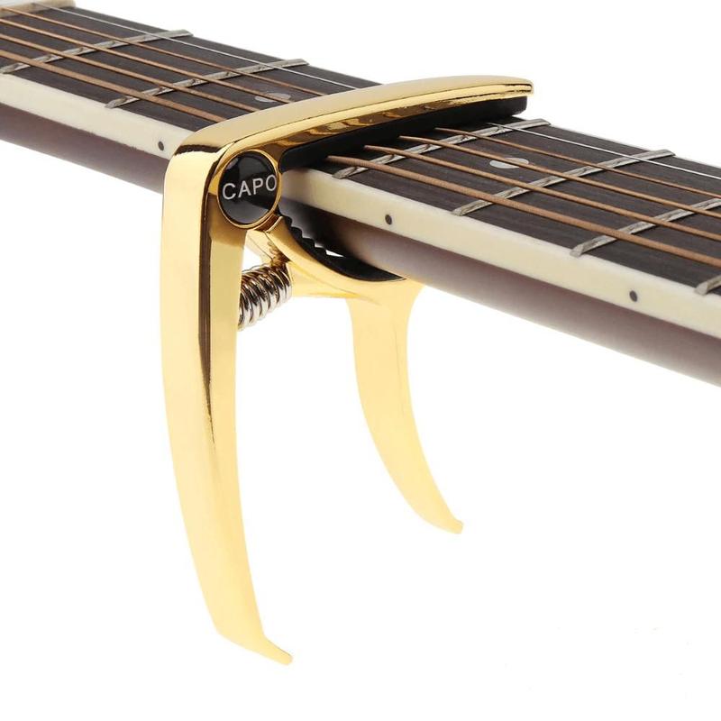 Capotraste Profissional para violão guitarra - Capotraste - Magazine Luiza