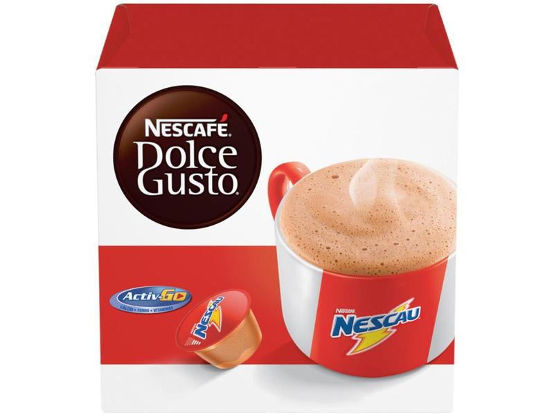 Cápsula Achocolatado Nescafé Nescau - Dolce Gusto 16 Unidades - Nescafé ...