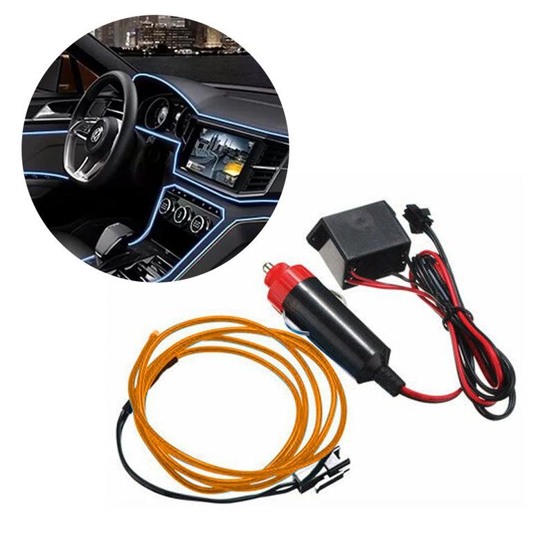 Car cold light line Fita Tipo Neon Painel Interior Carro - MULTI MARCAS ...