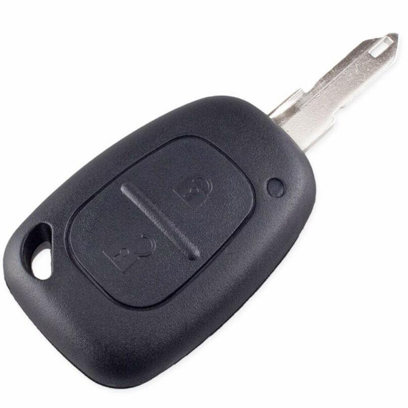 Carcaça Capa Chave Renault Symbol Master Vans clio Duster 2 Botões ...