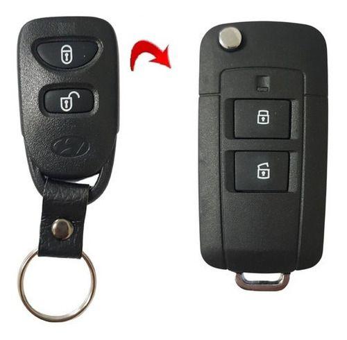Carcaça Chave Canivete Kia Sportage Hyundai Tucson - Auto Chaves F ...
