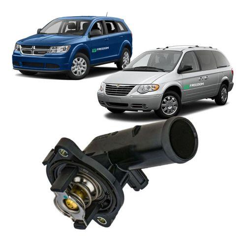 Carcaça da valvula termostática chrysler town e country dodge journey ...