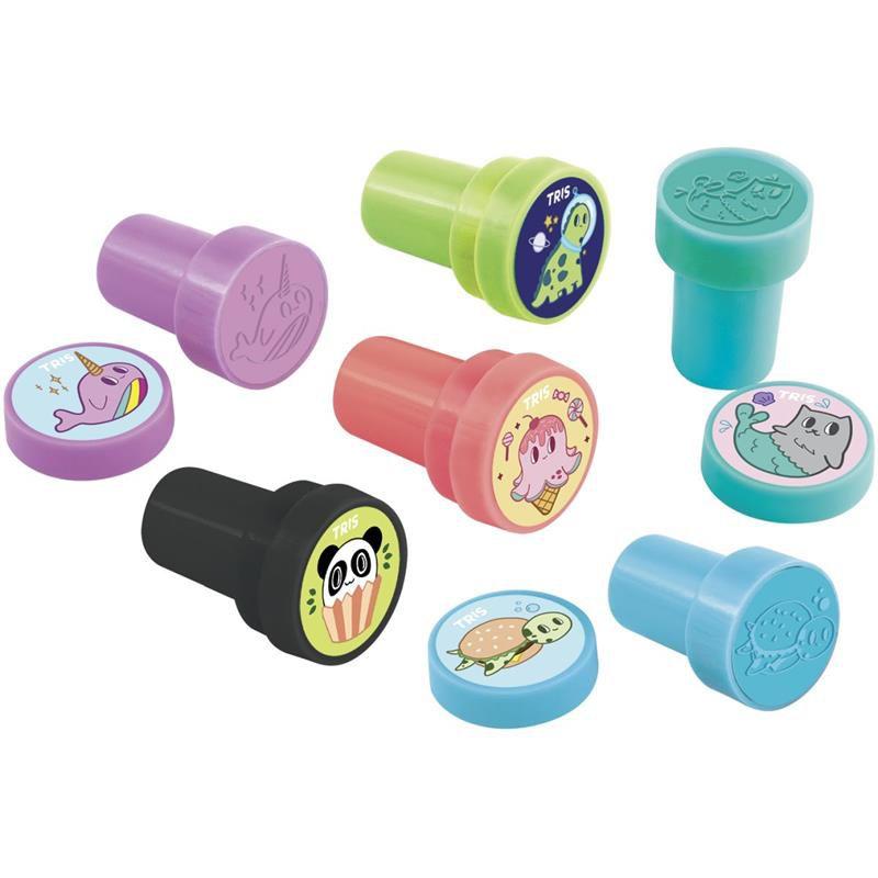 Carimbo pedagogico animalucos 06 modelos sortidos summit - Carimbos Infantil - Magazine Luiza