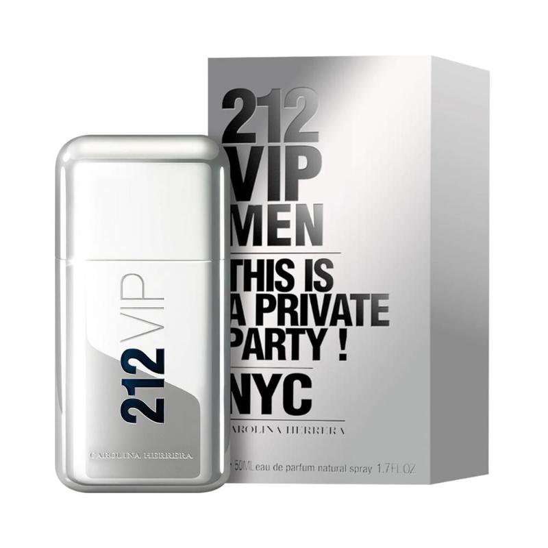 Carolina Herrera 212 VIP Men Eau de Toilette Masculino 50ml - Perfume ...