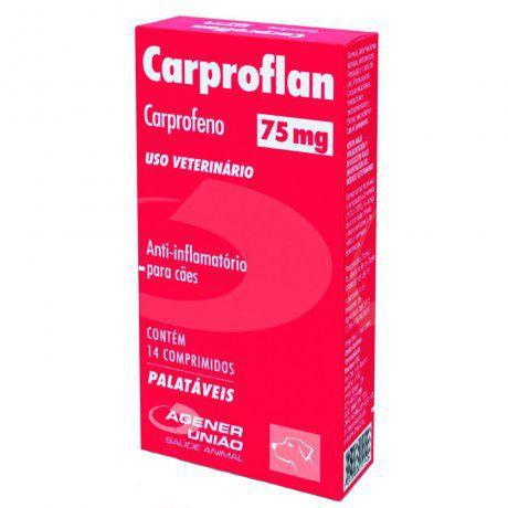 Carproflan 75mg 14 Comprimidos - Agener - Farmácia Pet - Magazine Luiza
