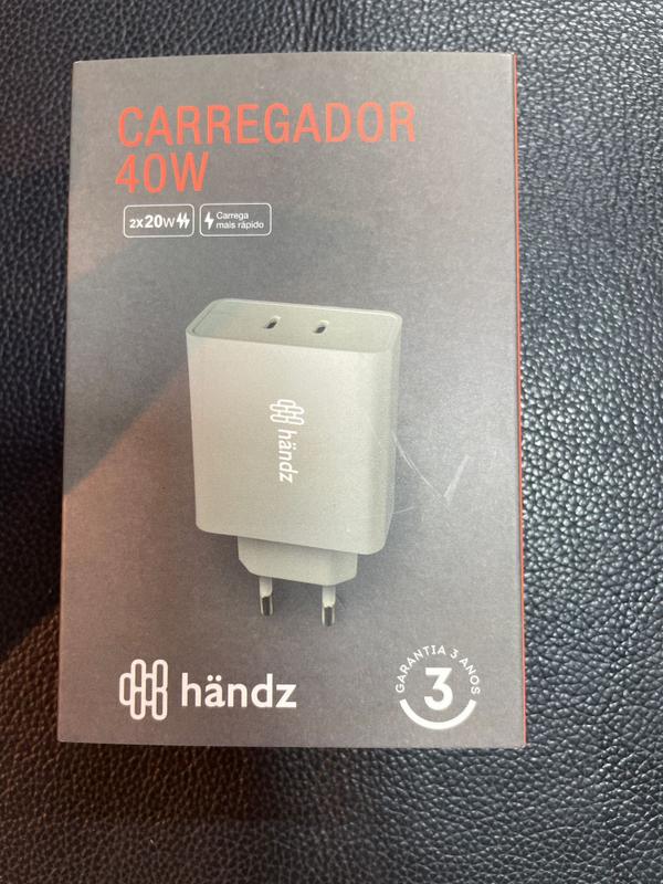 Carregador 40w - Handz - Carregador de Celular - Magazine Luiza