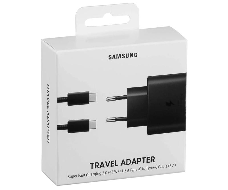 Carregador De Viagem Samsung Super Fast Charging 45W - Super Fast ...