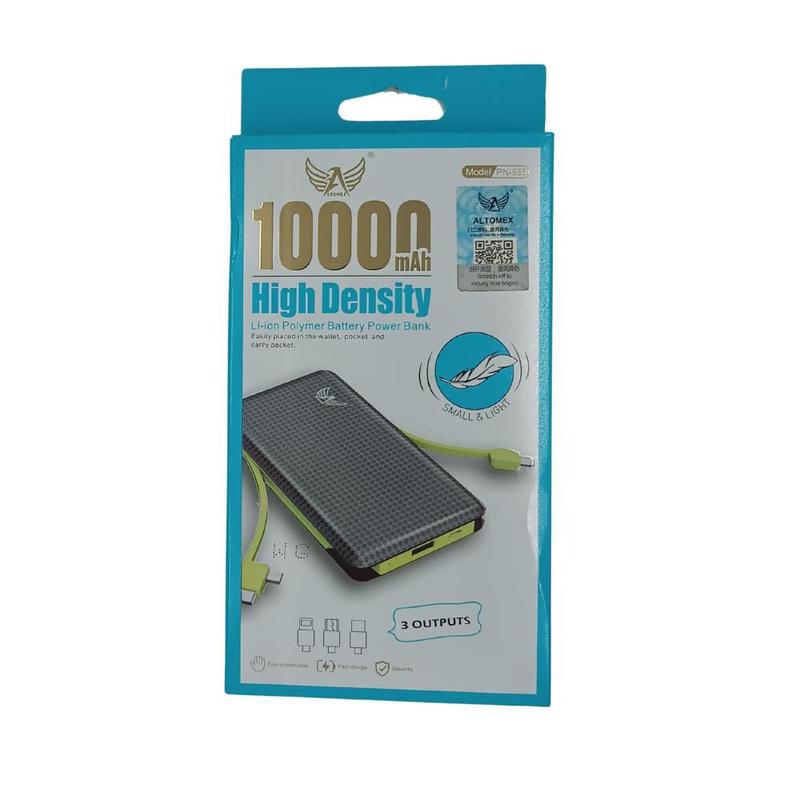 Carregador Portátil Power Bank 10000 MAH Altomex Modelo PN-956 ...