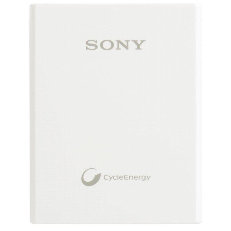 Carregador Portátil Sony CP-V3B/W Branco Bivolt 3400mAh - Carregador Portátil - Magazine Luiza