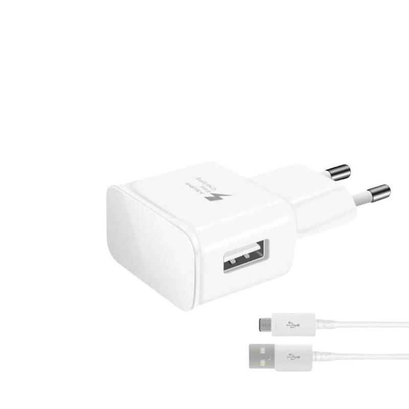 Carregador Rapido + Cabo Micro Usb V8 Homologado Anatel - Verde - Micro ...