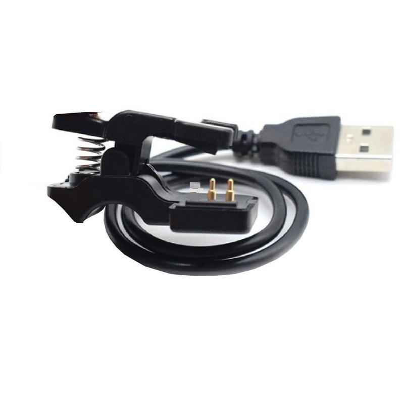 Carregador Smartwatch QS80 QS90 USB x 2 pinos 4mm - Carregador para ...