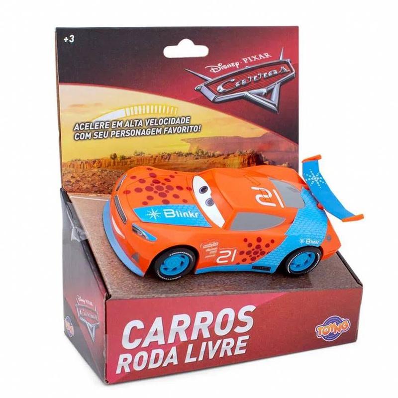 Carrinho Carros Disney Blinkr Basico 13cm Toyng 29501 - Carrinho de ...