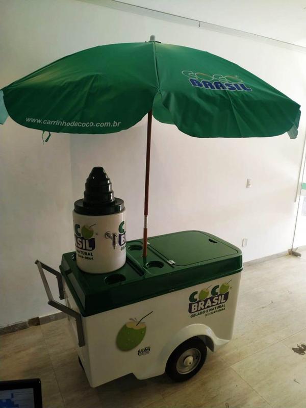 Carrinho de água de coco - Coco Brasil - Água de Coco - Magazine Luiza