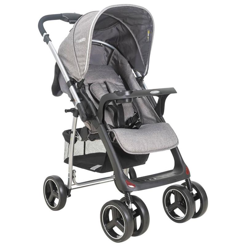 Carrinho De Bebê Zap II Melange Grafite (0 a 15Kg) - Kiddo - Carrinho ...