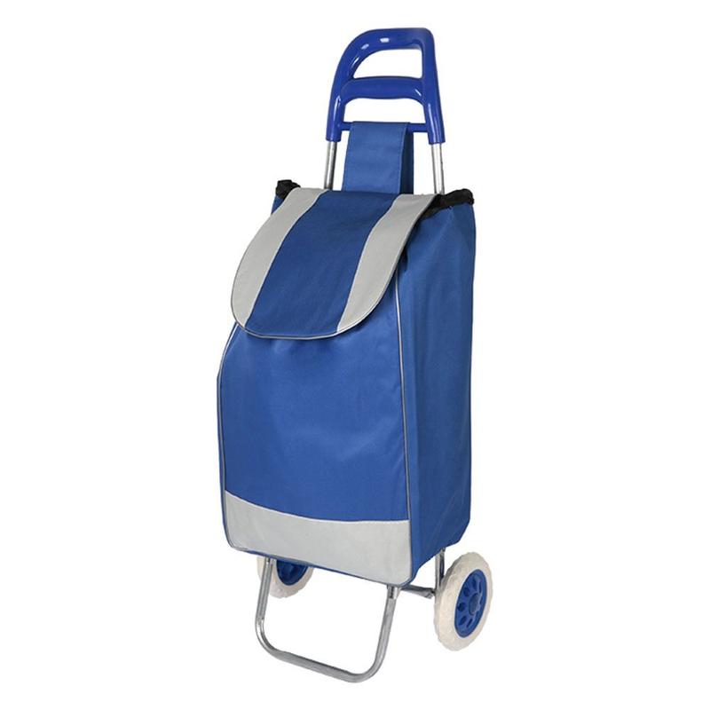 Carrinho De Compras Feira 2 Rodas Dobrável Reforçado 30kg - Zein ...