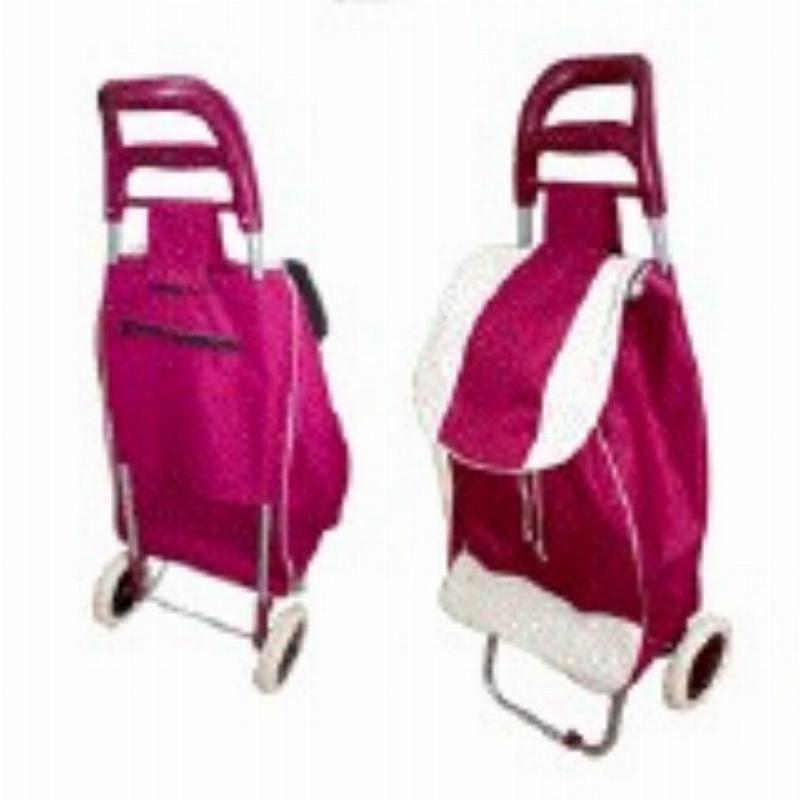 Carrinho De Compras Feira Dobrável C/ Rodas Suporta 30 Kg - AIH ...