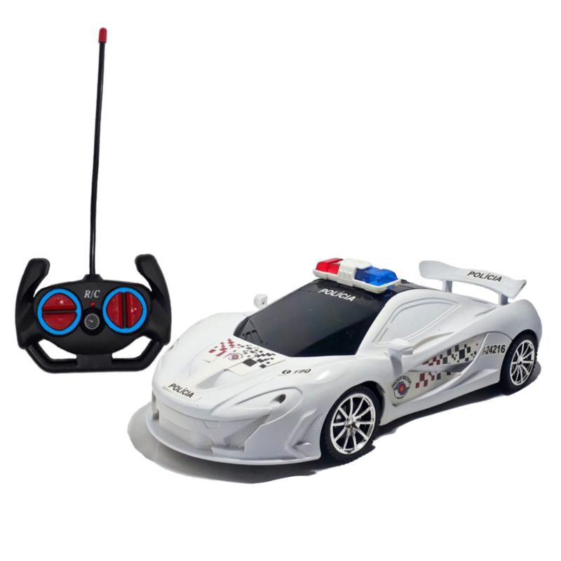 Carrinho De Controle Remoto Super Carro Extreme Racing Carro De Policia ...