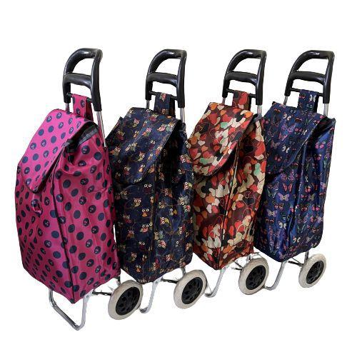 Carrinho de Feira Compras Supermercado Reforçado Cetim 30Kg - Nova ...