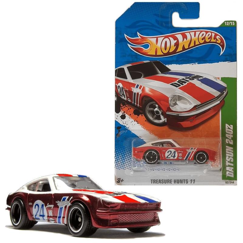 Carrinho Hotwheels Datsun 240Z Linha Treasure Hunts 11 - Mattel ...