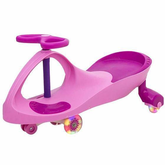 Carrinho Infantil Manual Gira 360º Luz Led Suporta Até 100kg - Zippy ...