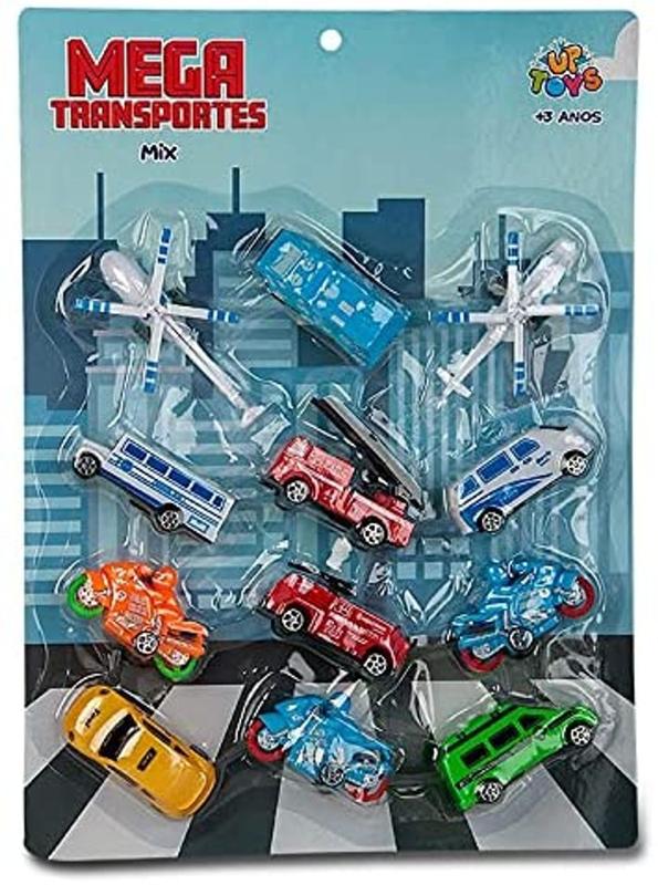Carrinho kit mega transportes mix - up toys - Carrinho de Brinquedo ...