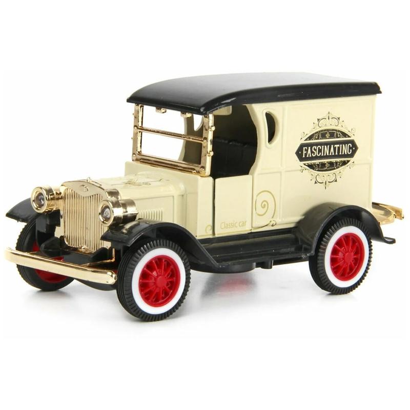 Carrinho Miniatura Antigo Calhambeque Clássico Abre Porta - M&J ...