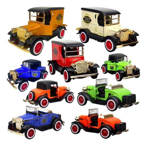 Carrinho Miniatura Antigo Calhambeque Clássicos Abre Porta F114 ...