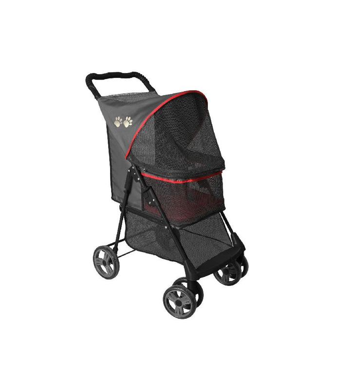 Carrinho Passeio Cães e Gatos Pet Lecco Galzerano P100PGR - Outros Pets - Magazine Luiza