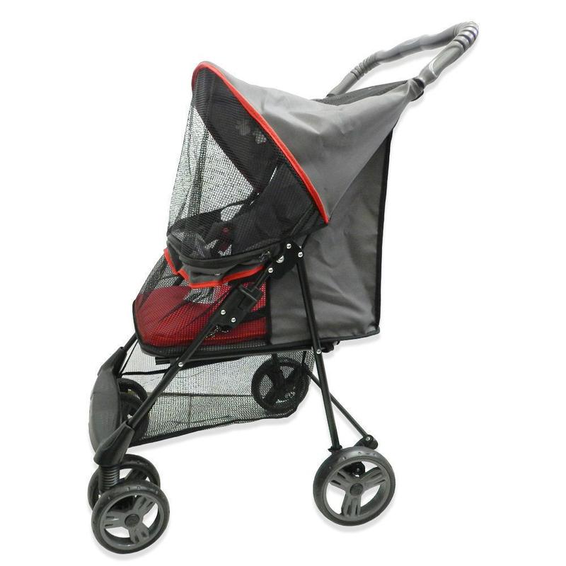 Carrinho Pet Lecco Preto com Grafite Galzerano P100 PGR - Carrinho de Transporte para Cachorro ...