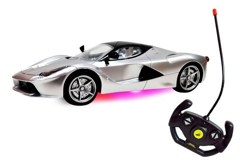 Carro Controle Remoto Sem Fio Sport X Vira Direções Prata - Dm Toys ...