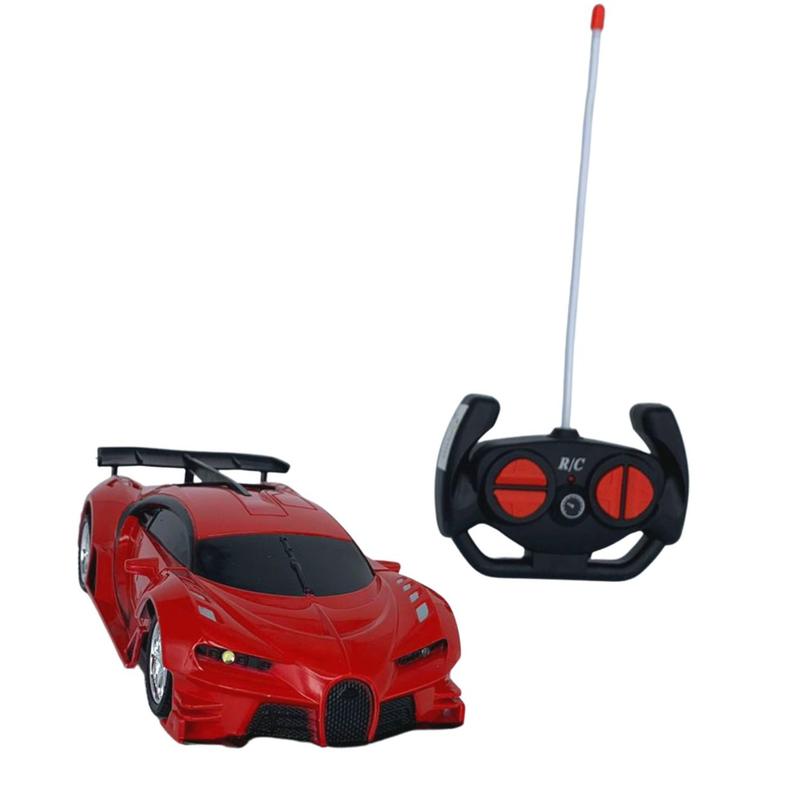 Carro de controle remoto 4 Funções Brinquedo Vermelho - Futuro Kids ...