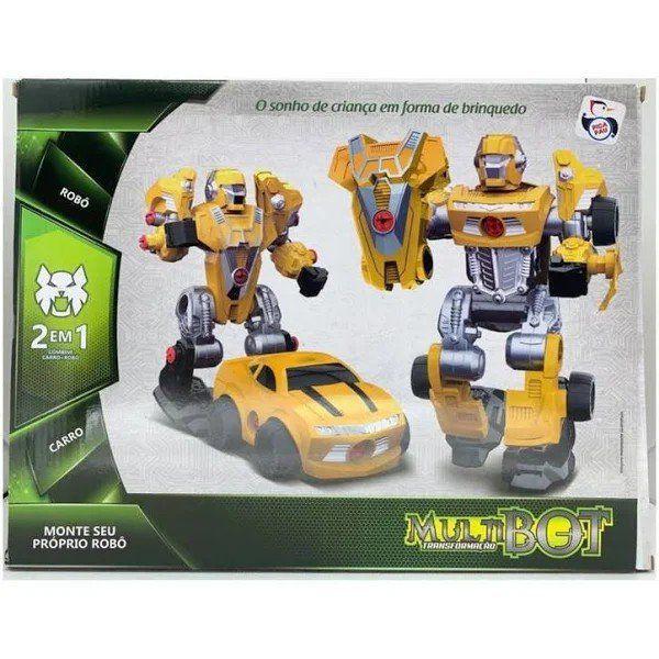 Carro e Robô Multibot Car Transform Pica-Pau - 3875 - PICA PAU - Robô ...