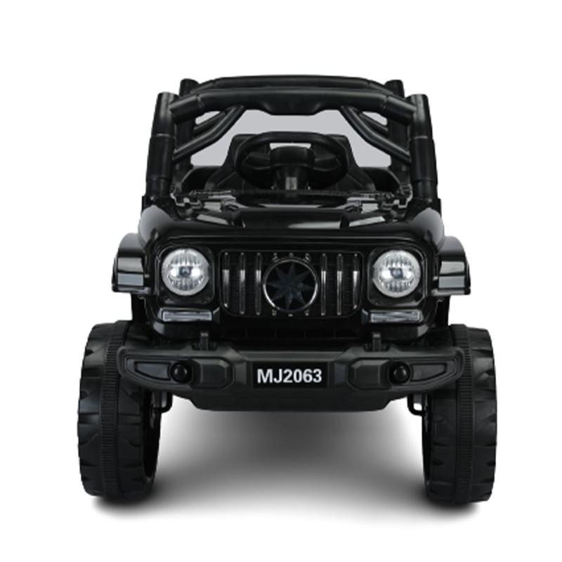 Carro Elétrico Infantil Mini Jeep Preto C/ Controle Usb Som - Bang Toys ...