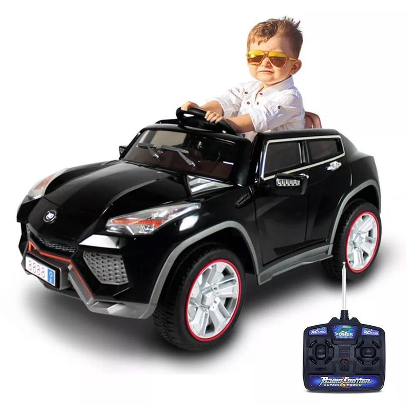 Carro Elétrico SUV RAVEN 6V Bel - Preto - Mini Veículos - Magazine Luiza