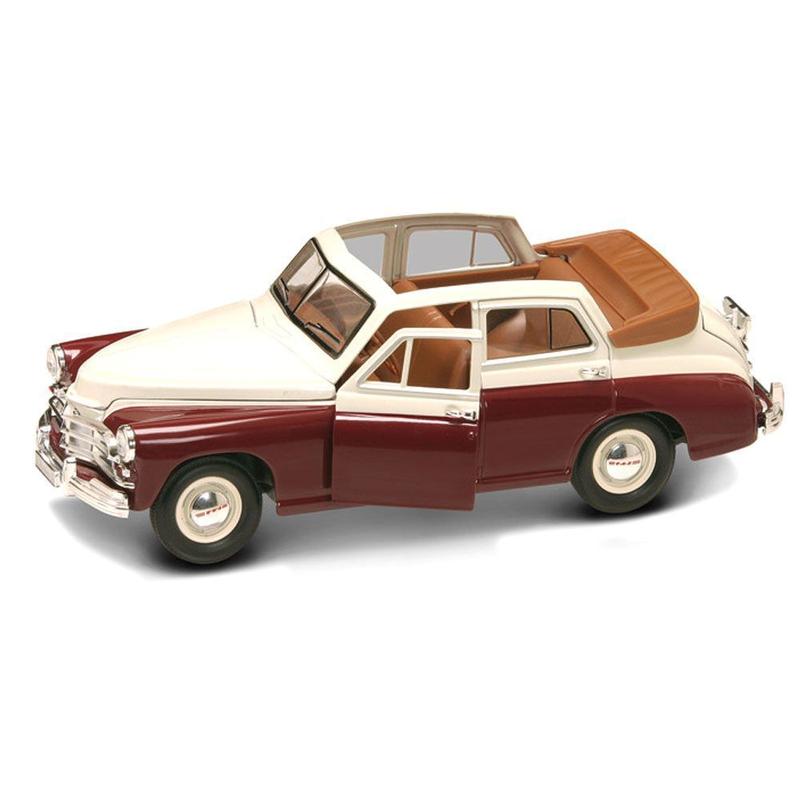 Carro lucky gaz-m20 pobeda escala 1/24 - bordo - Miniaturas de Carros ...