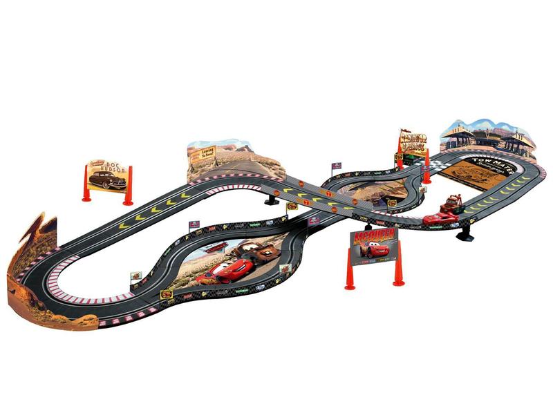 Cars Radiator Springs Pista - Yellow - Pistas - Magazine Luiza