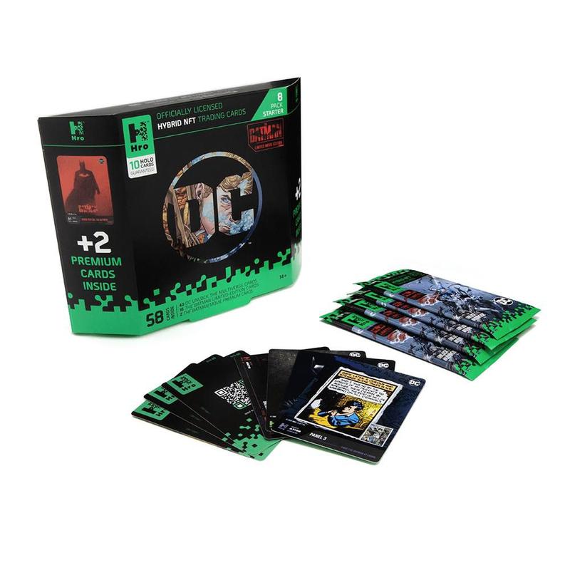 Cartas Colecionáveis NFT Hro DC Batman - Starter Pack (8-Pack) - Copag ...