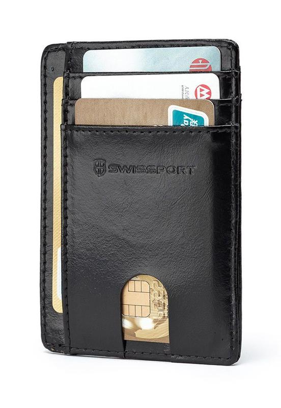 Carteira Porta cartão Masculina Preta Dinheiro P.U Riscado - SWISSPORT ...